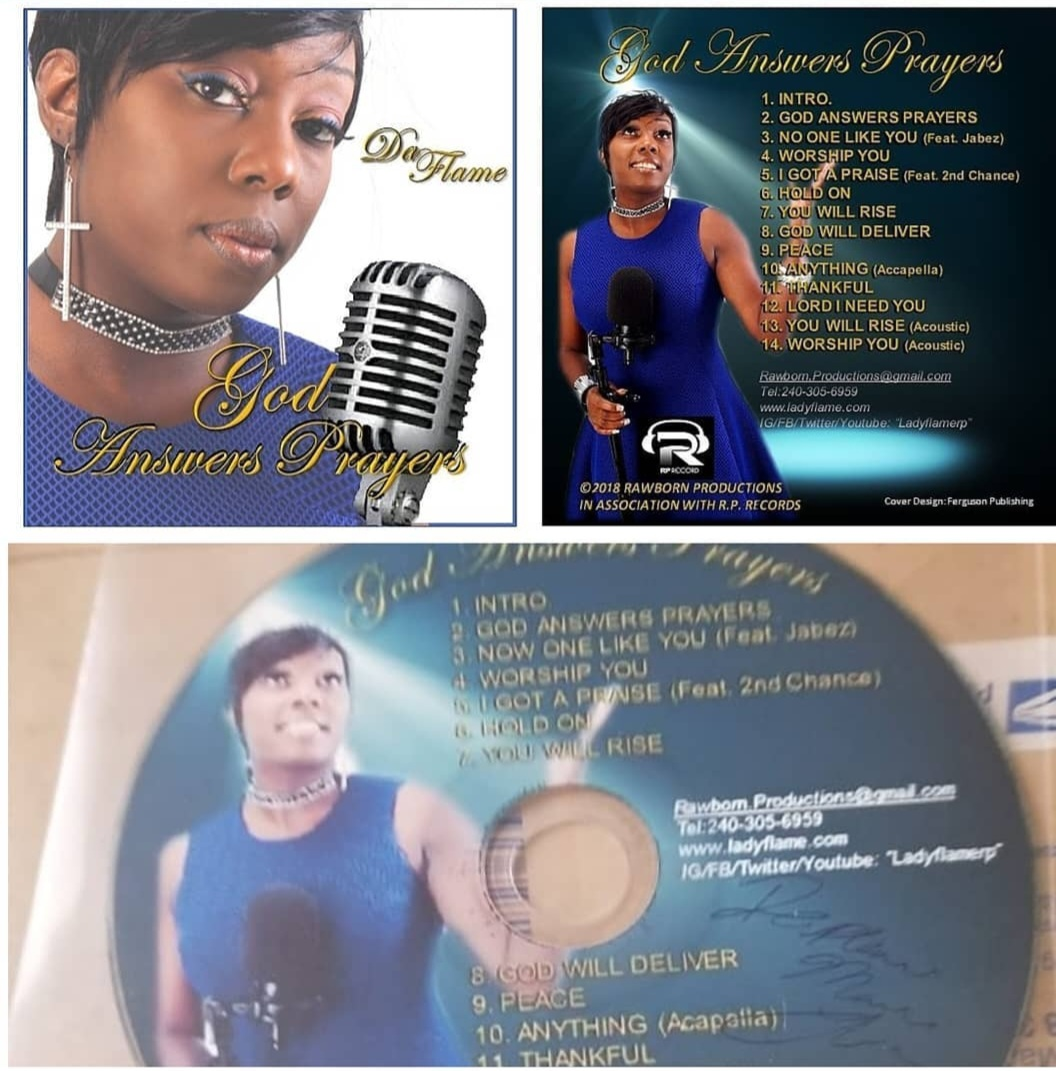 God Answers Prayers Album Online payment @ LADY FLAME LLC