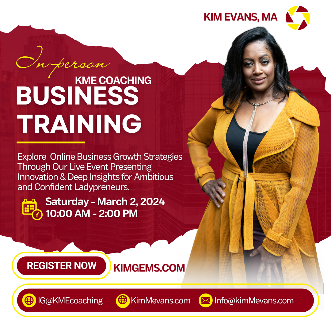 LIVE In-Person Event with Kim Evans March 2, 2024 @ 2GORJIS Integrated Health & Wellness